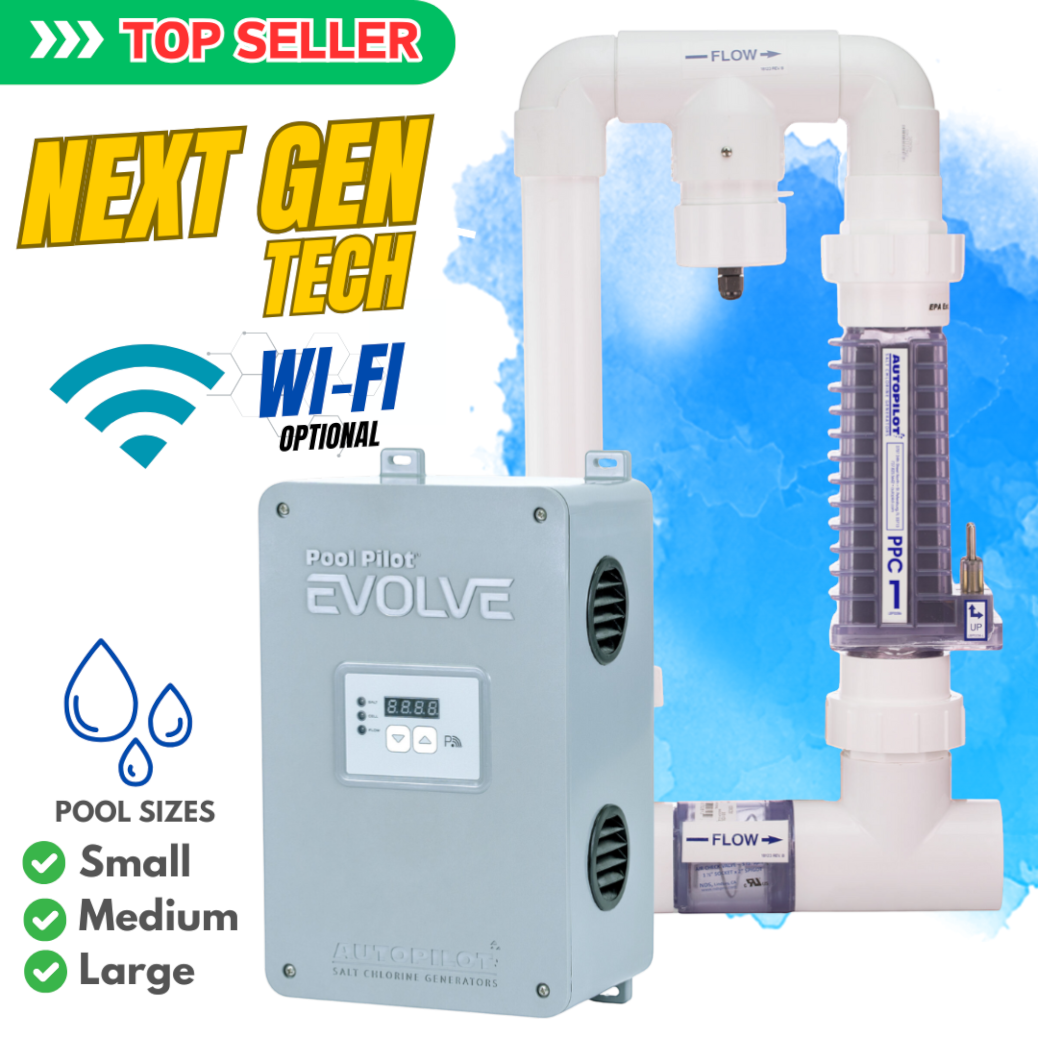 AutoPilot Pool Pilot Evolve Complete System Kit – SaltPoolGuys.com