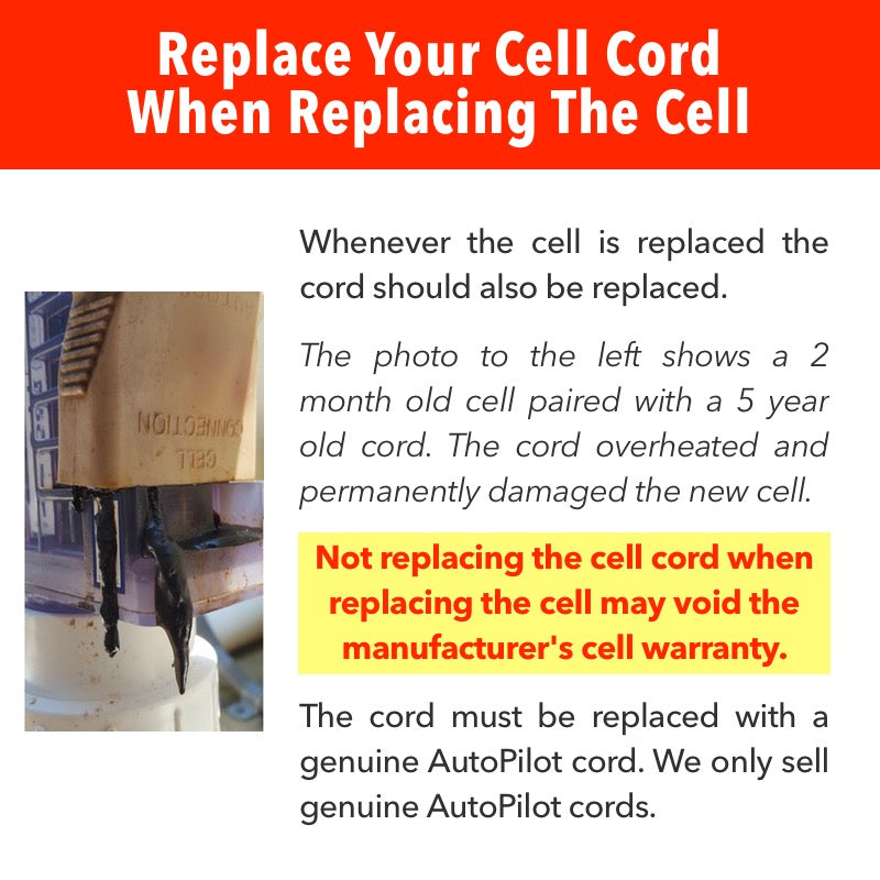 AutoPilot Pool Pilot Cell Cords