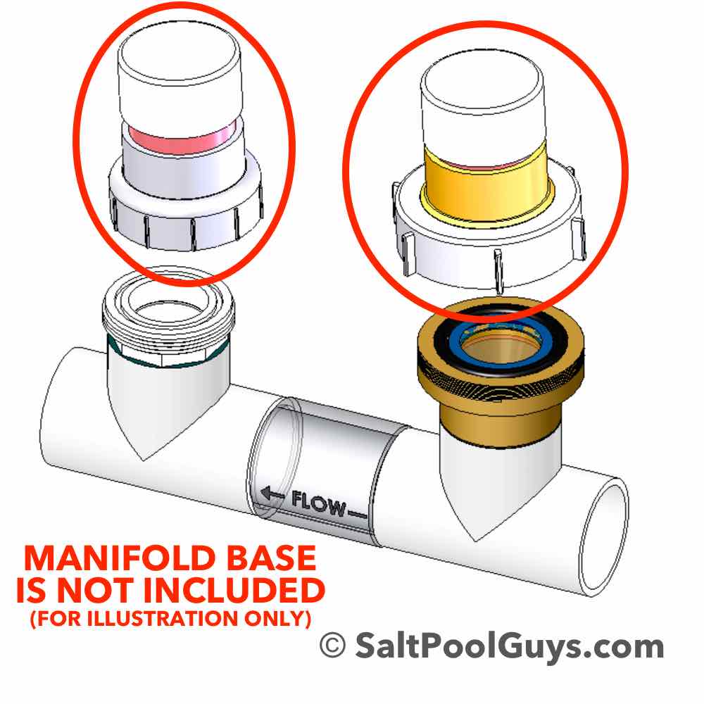 AutoPilot Pool Pilot Single Cell Manifold Parts